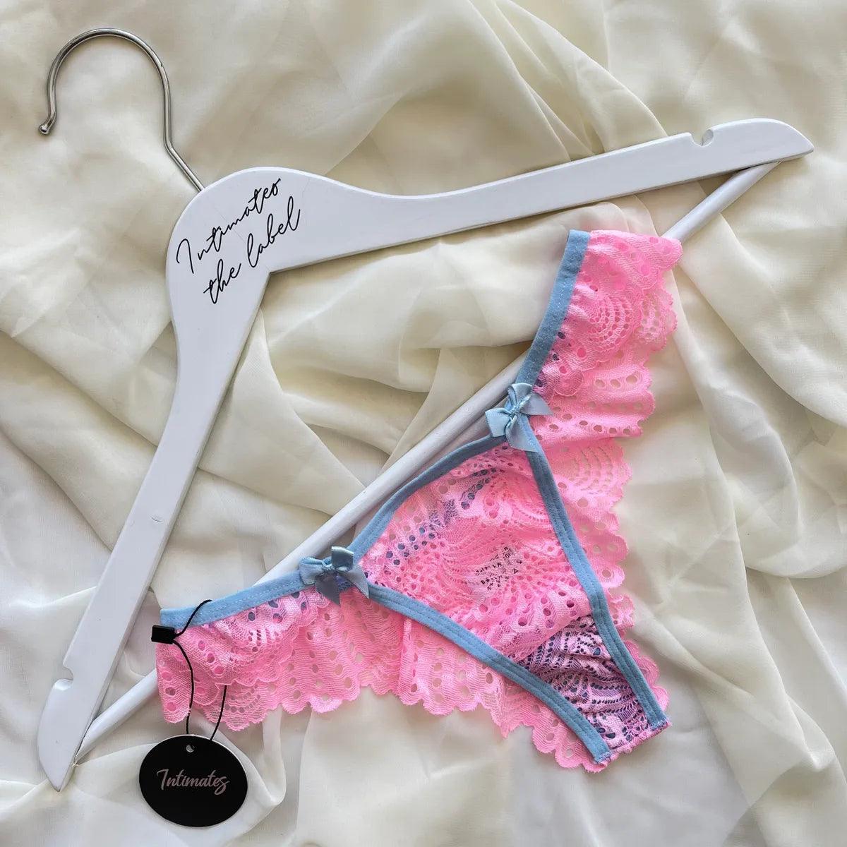 Noir Brazilian Thong – Intimates the label